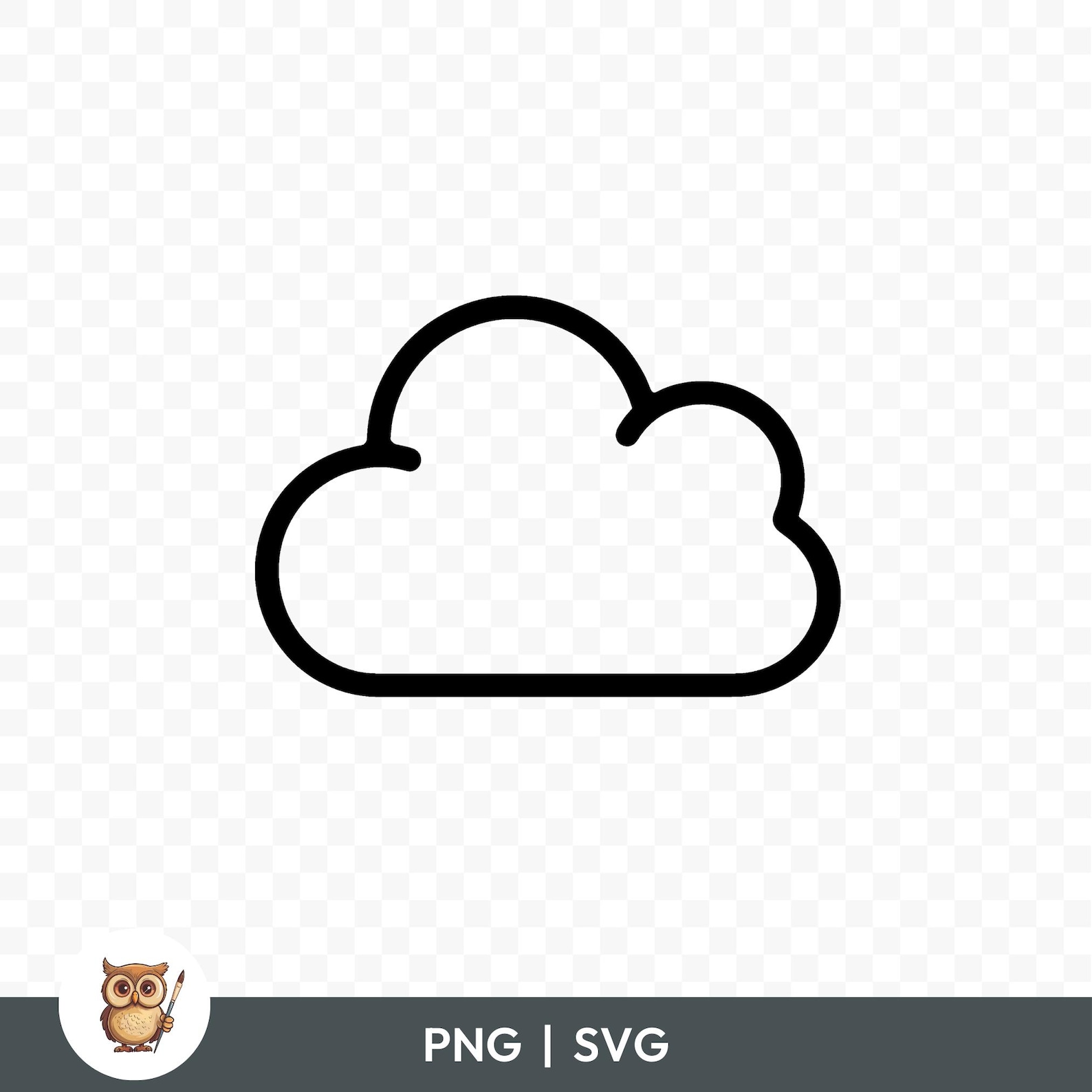 Simple Cloud SVG Bundle, Cloud Clipart, 15 Cloud Cut Files for Cricut ...