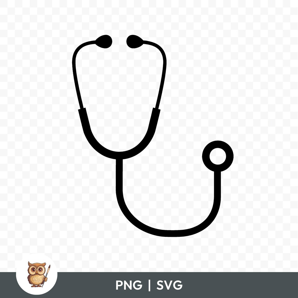 Stethoscope SVG Bundle, Stethoscope Clipart, 15 Stethoscope Cut Files ...