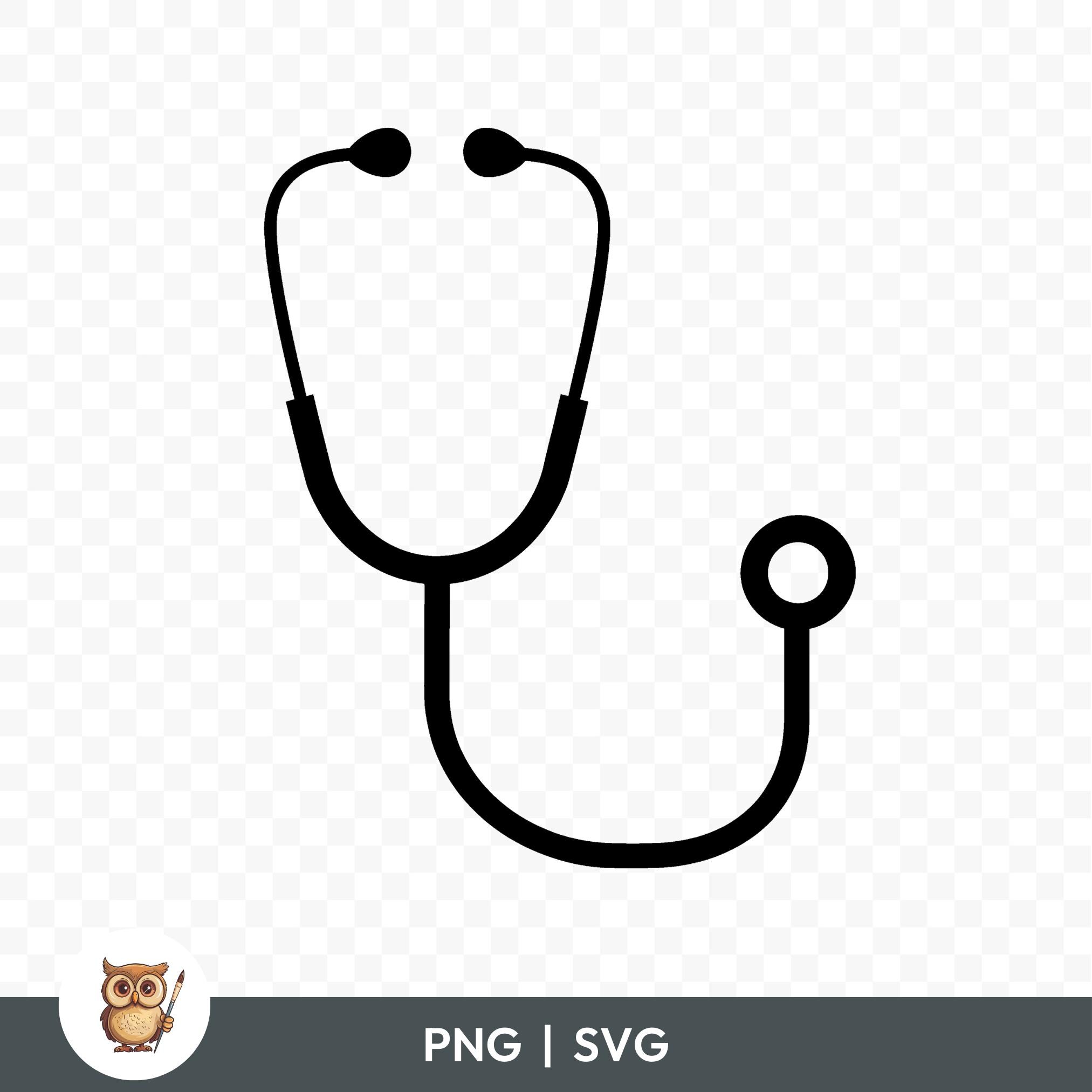 Stethoscope SVG Bundle, Stethoscope Clipart, 15 Stethoscope Cut Files ...