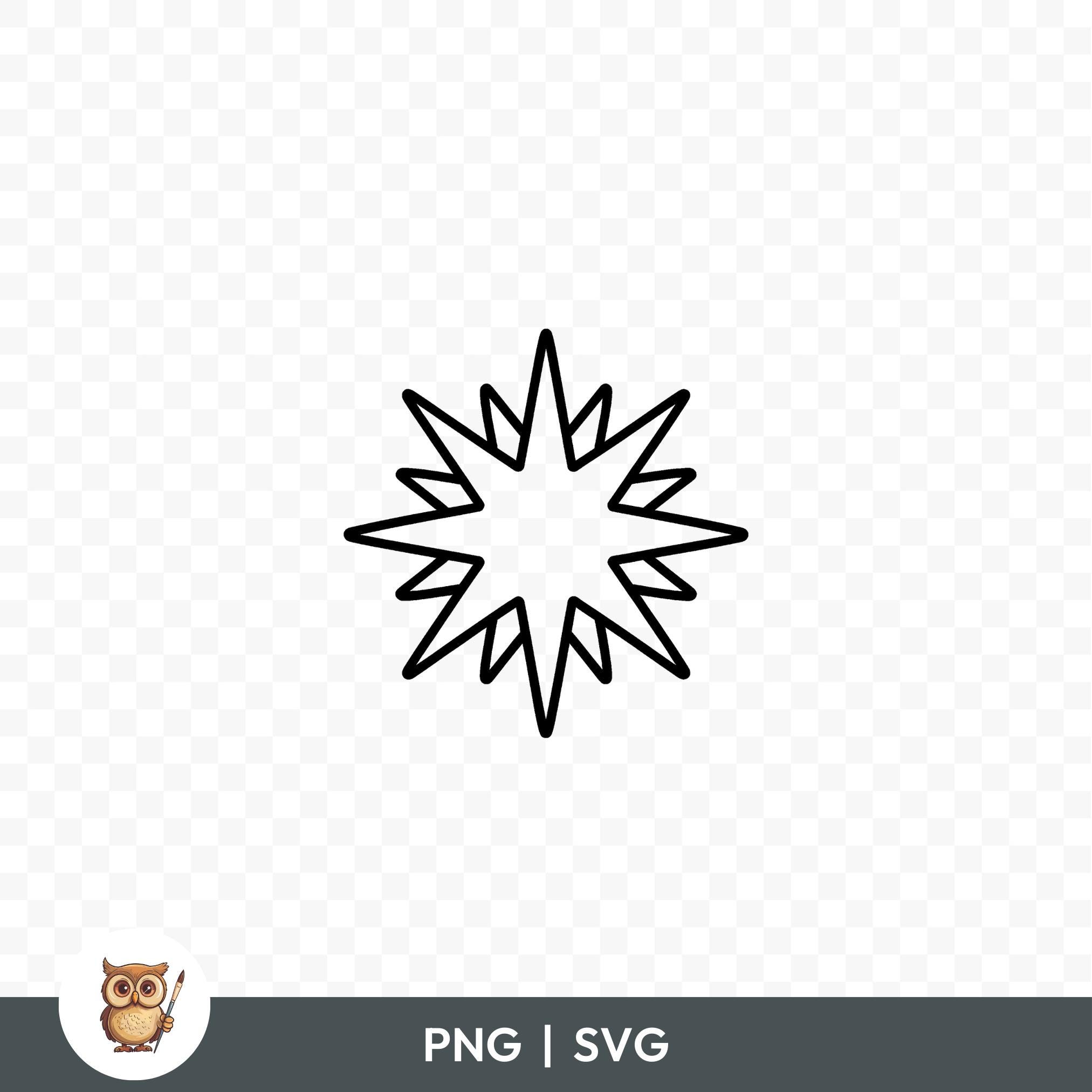 Starburst SVG Bundle, Starburst Clipart, 15 Starburst Cut Files for ...