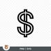 Dollar Sign SVG Bundle, Dollar Sign Clipart, 15 Dollar Sign Cut Files ...
