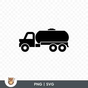 Tanker Truck SVG Bundle, Tanker Clipart, 15 Tanker Truck Cut Files for ...