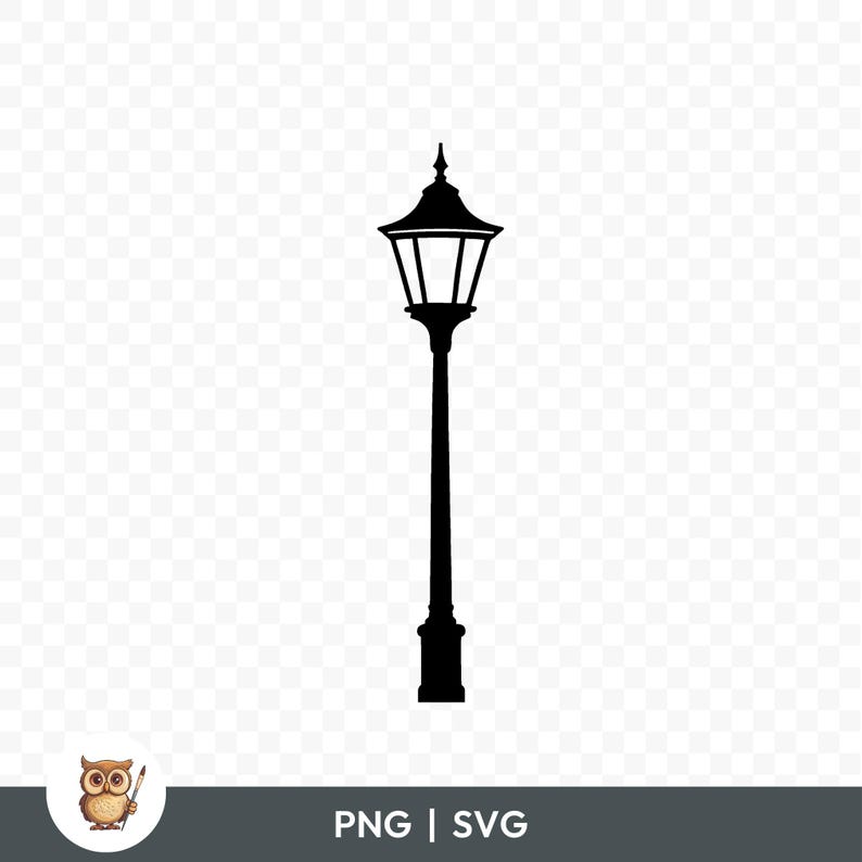 Street Lamp SVG Bundle, Lamp Clipart, 15 Street Lamp Cut Files for ...