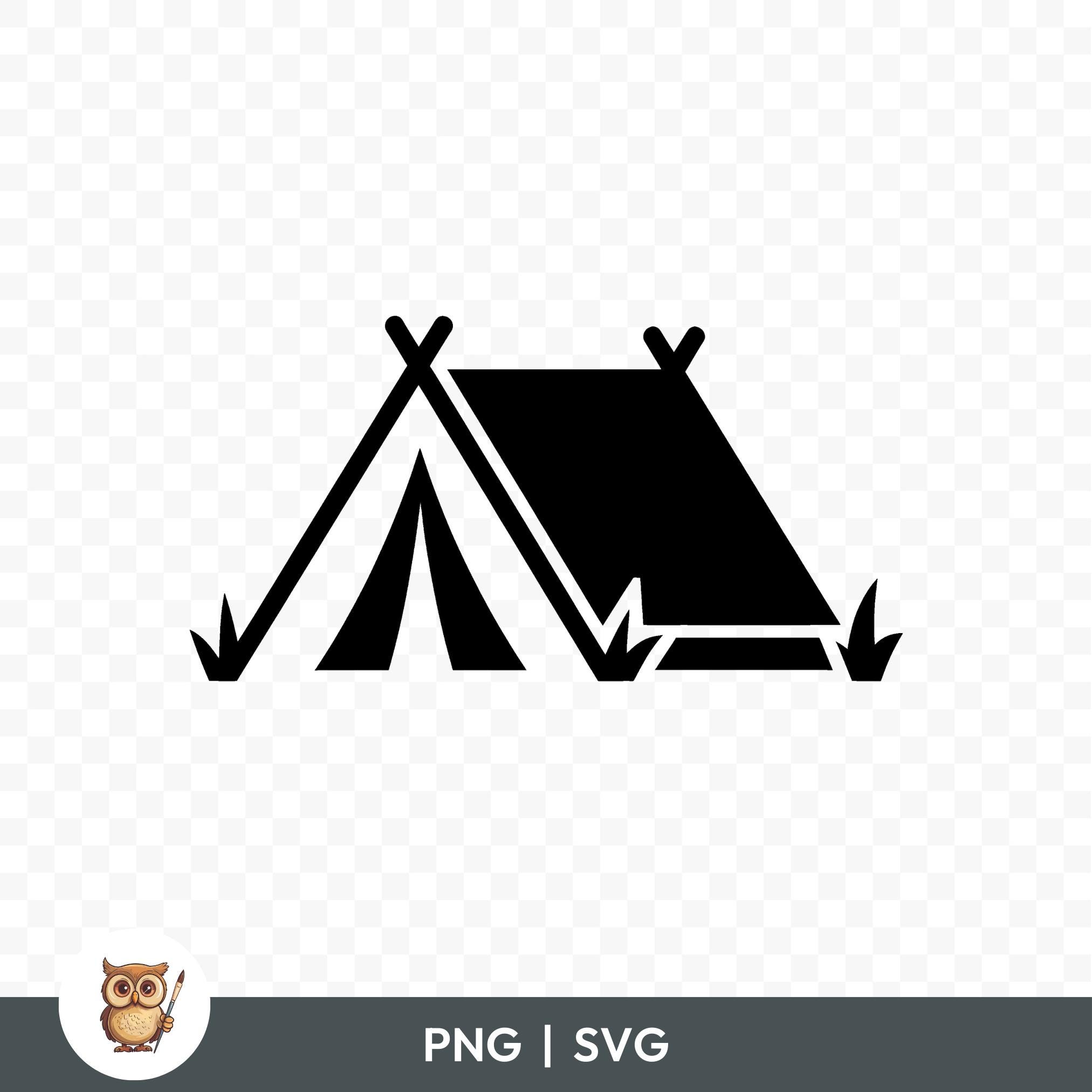 Camping Tent SVG Bundle, Tent Clipart, 15 Tent Cut Files for Cricut ...
