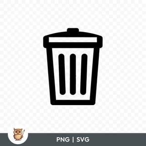Trash Can SVG Bundle, Trash Can Clipart, 15 Trash Cut Files for Cricut ...