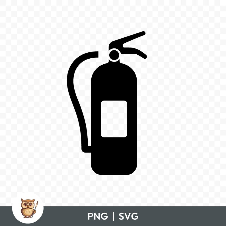 Fire Extinguisher SVG Bundle, Fire Safety Clipart, 15 Fire Extinguisher ...