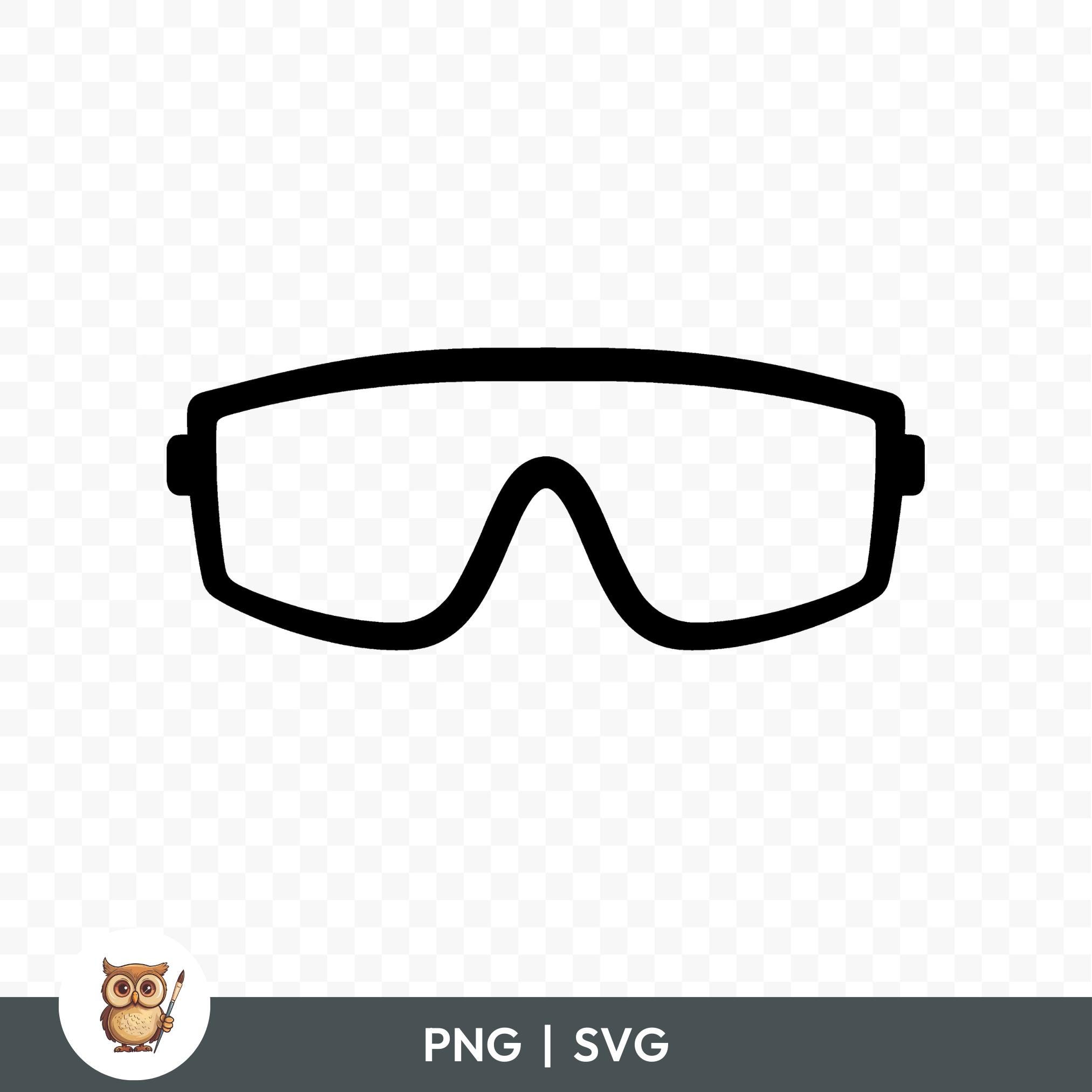 Safety Glasses SVG Bundle, Safety Goggles Clipart, 15 Safety Glasses ...