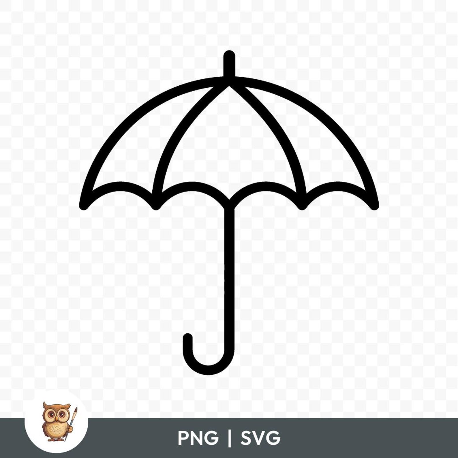 Umbrella SVG Bundle, Umbrella Clipart, 15 Umbrella Cut Files for Cricut ...