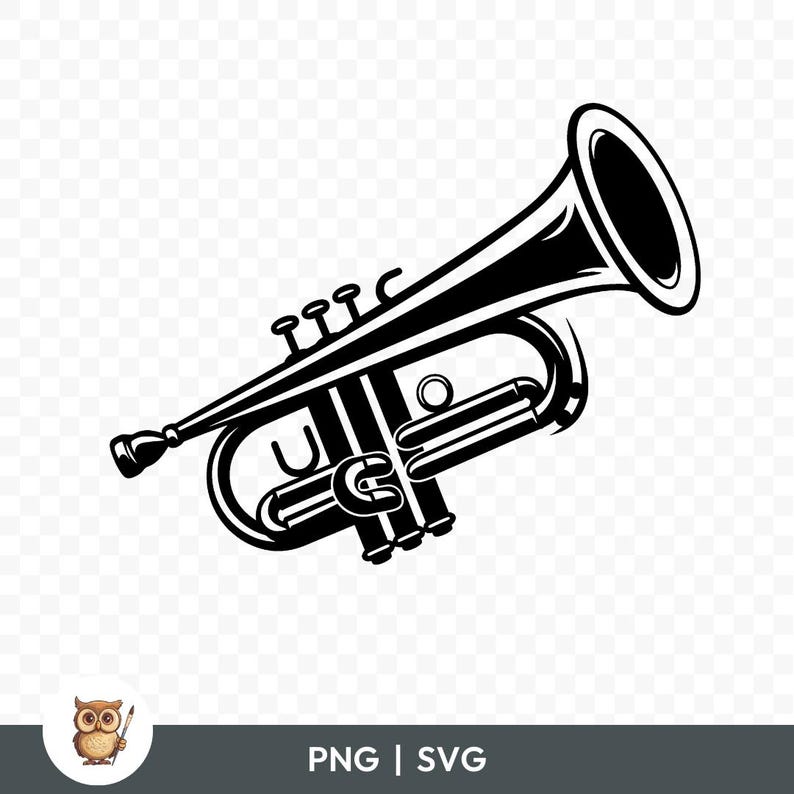 Trumpet SVG Bundle, Trumpet Clipart, 15 Trumpet Cut Files for Cricut ...
