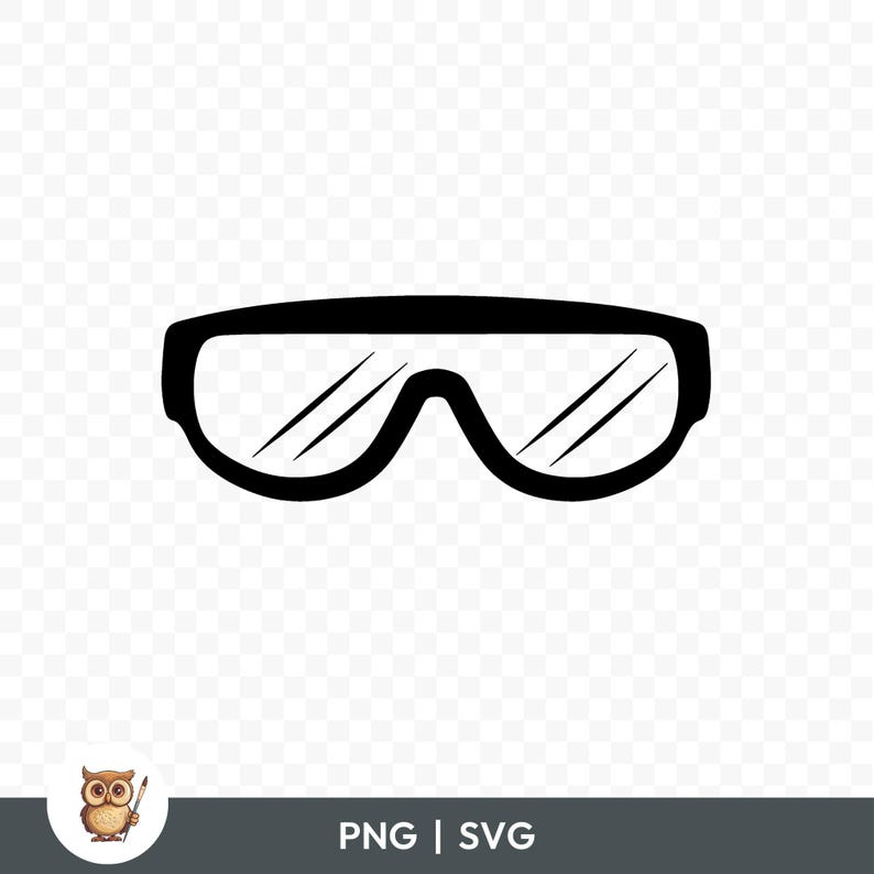 Safety Glasses SVG Bundle, Safety Goggles Clipart, 15 Safety Glasses ...