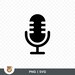 Microphone SVG Bundle, Microphone Clipart, 15 Microphone Icon Cut Files ...