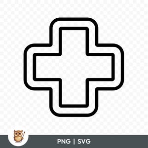 First Aid Symbol SVG Bundle, First Aid Symbol Clipart, 15 First Aid ...