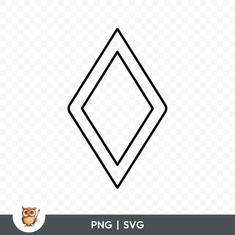 Diamond Shape SVG Bundle, Diamond Shape Clipart, 15 Diamond Shape Cut ...