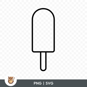 Ice Lolly Outline SVG Bundle, Ice Lolly Clipart, 15 Ice Lolly Cut Files ...