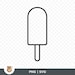 Ice Lolly Outline SVG Bundle, Ice Lolly Clipart, 15 Ice Lolly Cut Files ...