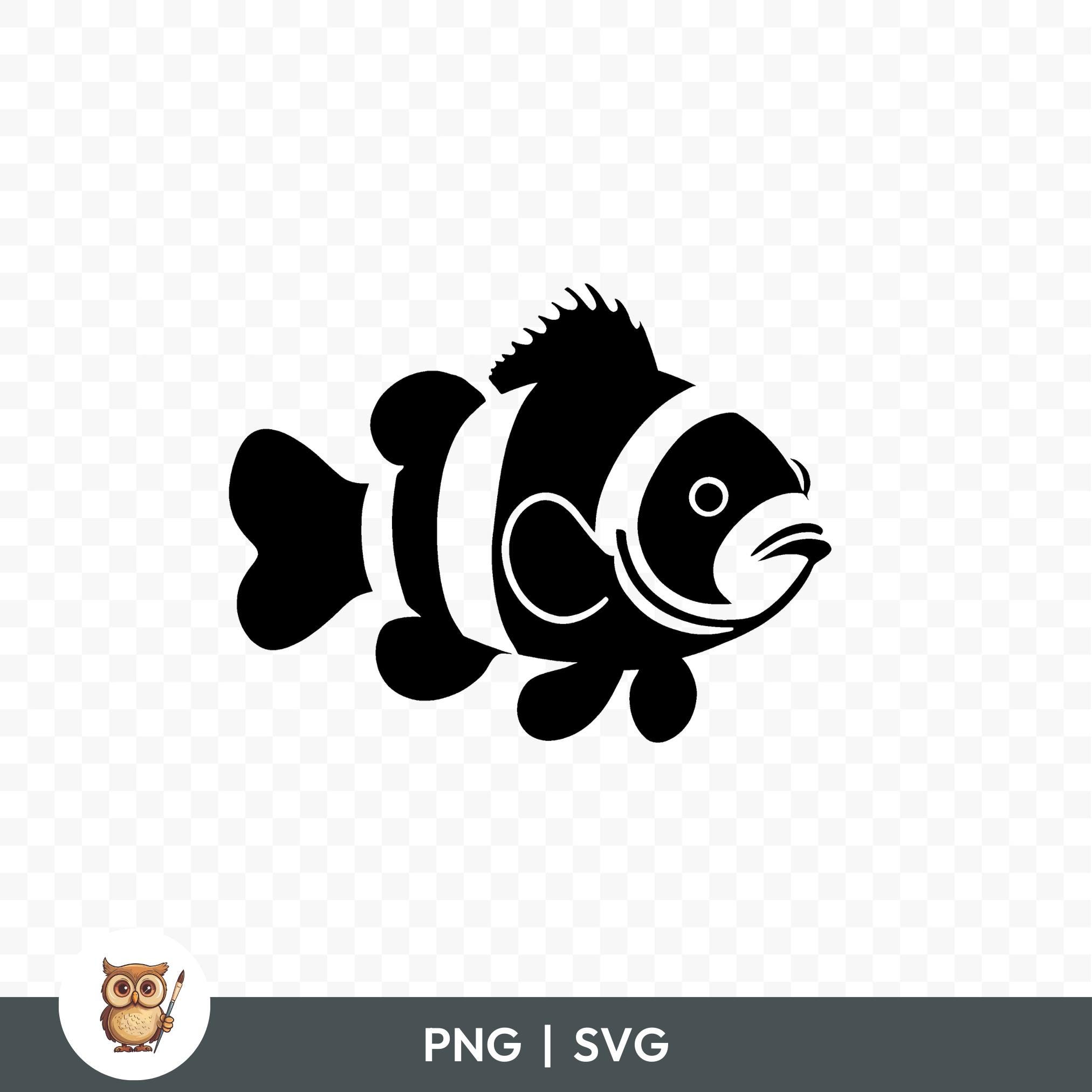 Clownfish SVG Bundle, Clownfish Clipart, 15 Clownfish Cut Files for ...