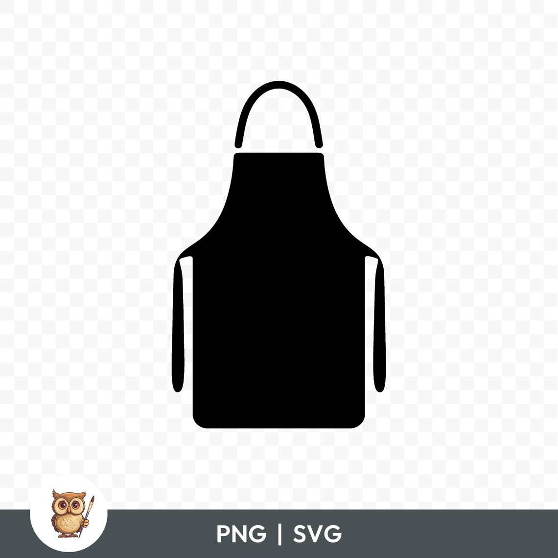 Apron Silhouette SVG Bundle, Apron Clipart, 15 Apron Cut Files for ...