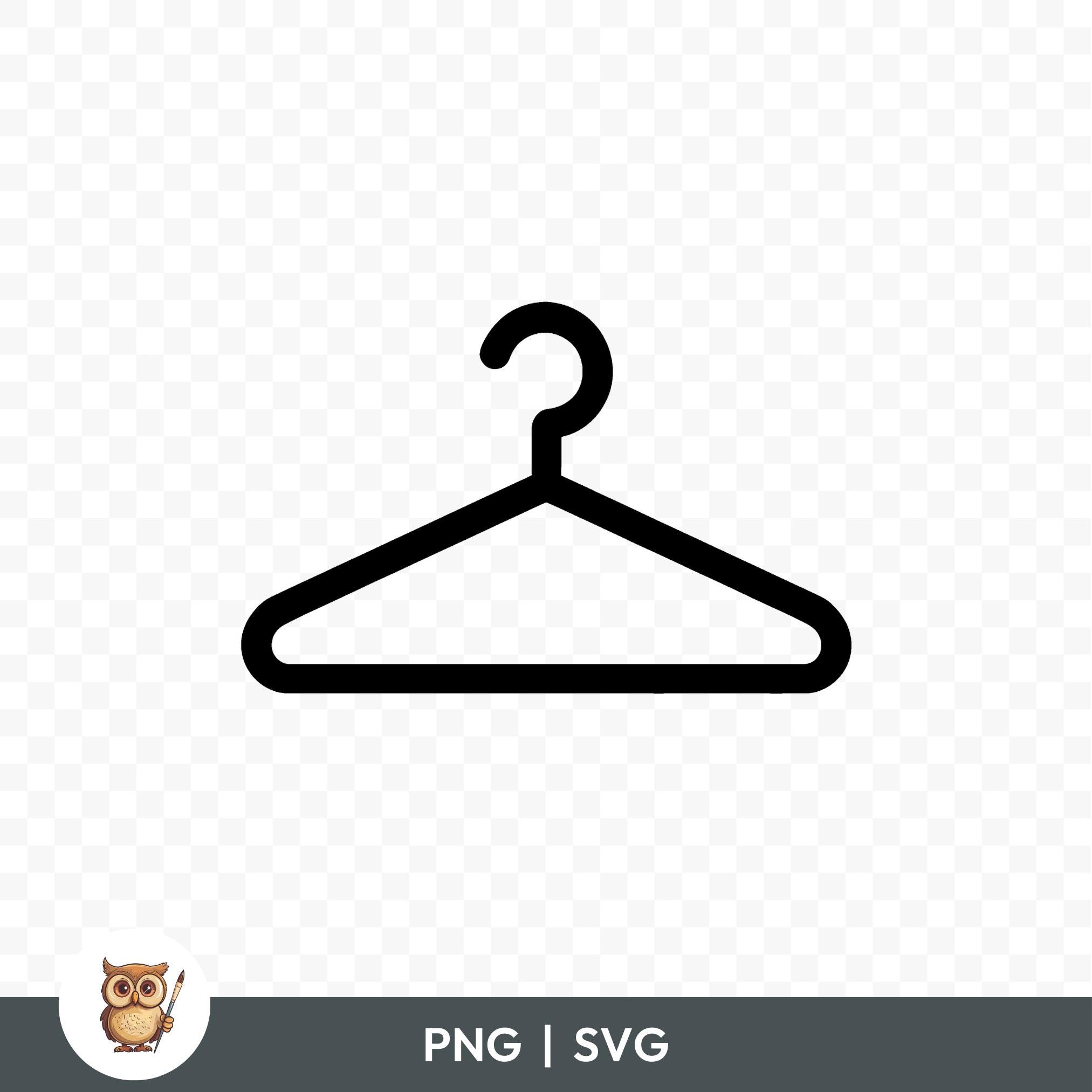 Clothes Hanger SVG Bundle, Hanger Clipart, 15 Clothes Hanger Cut Files ...