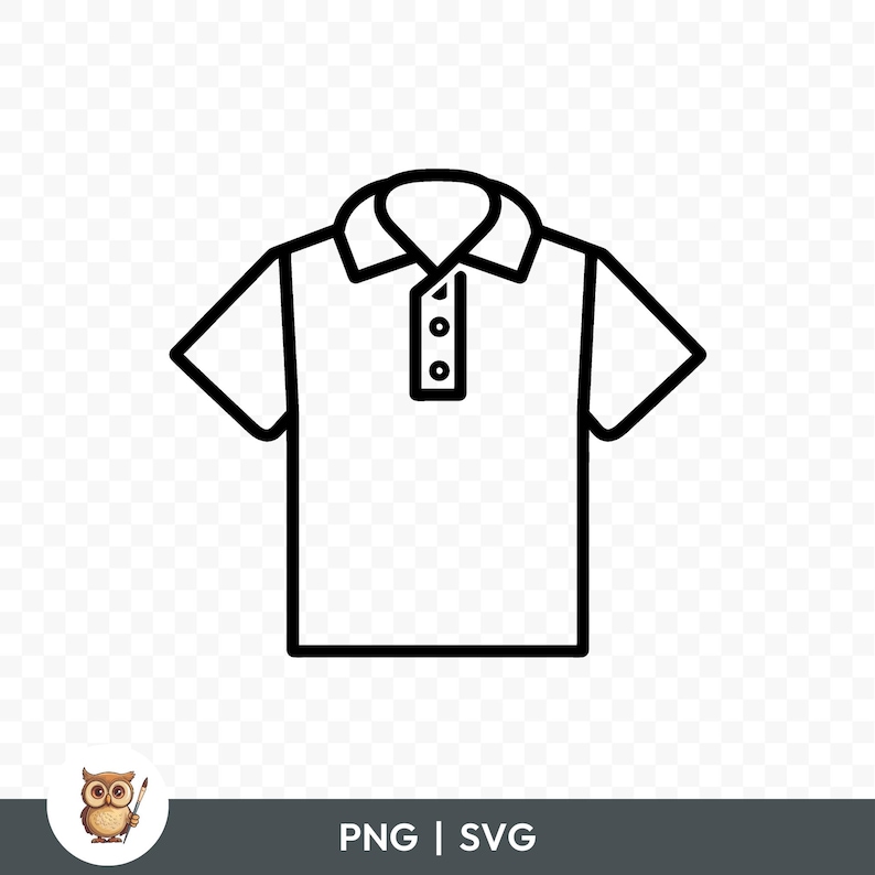 Polo Shirt SVG Bundle, Polo Shirt Clipart, 15 Polo Shirts Cut Files for ...