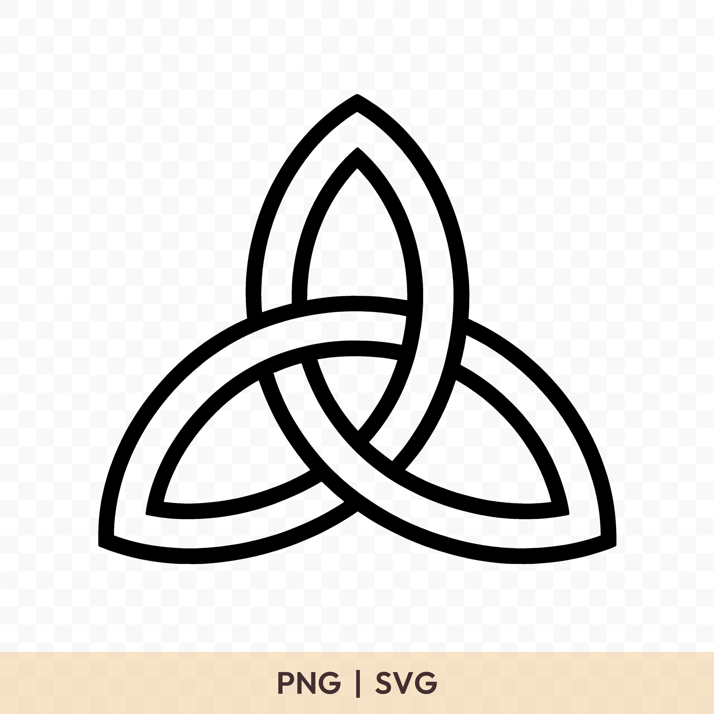 Celtic Trinity Knot SVG: Celtic Trinity Knot Cut File, Trinity Knot PNG ...