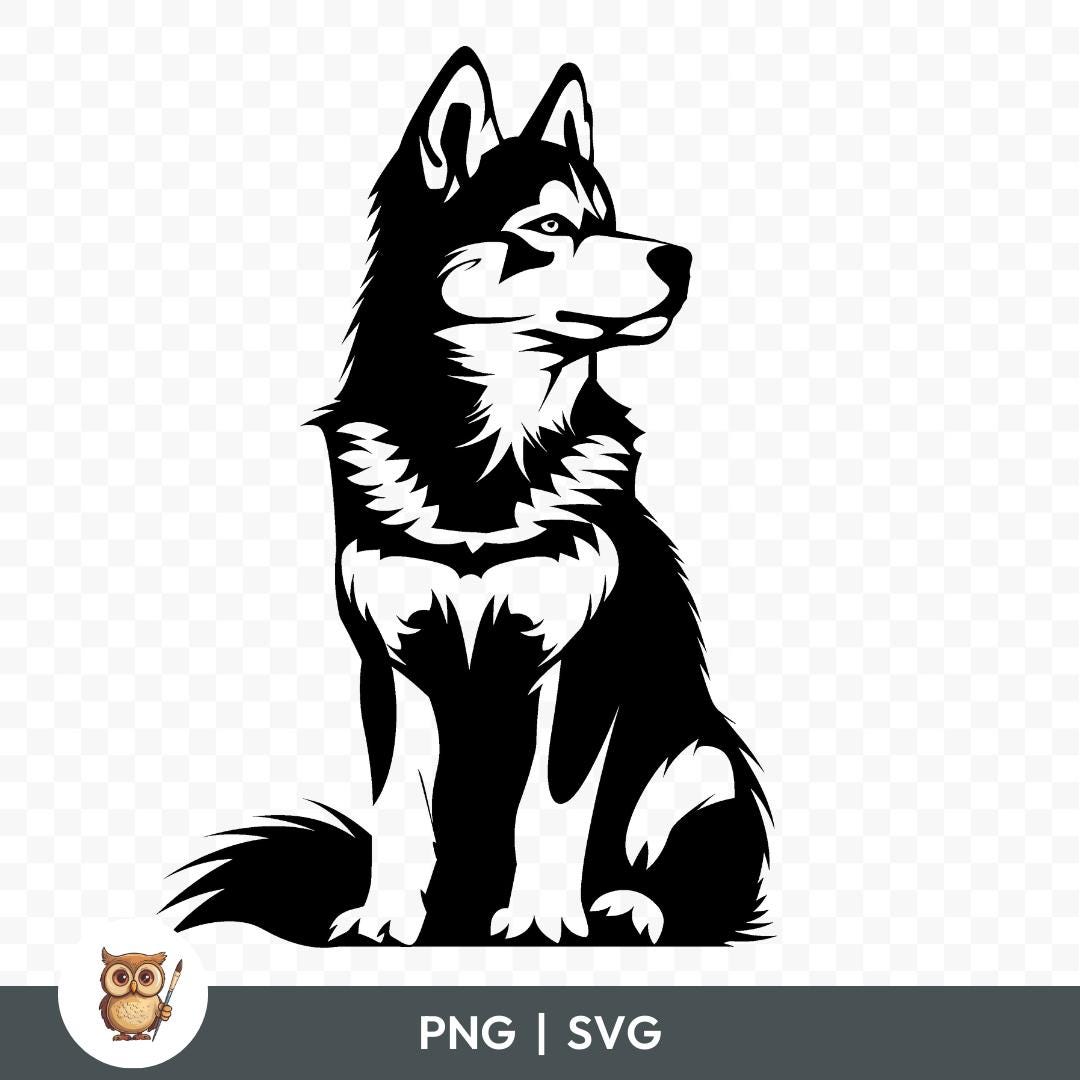 Cute Siberian Husky SVG Bundle, Siberian Husky Clipart, 15 Siberian ...