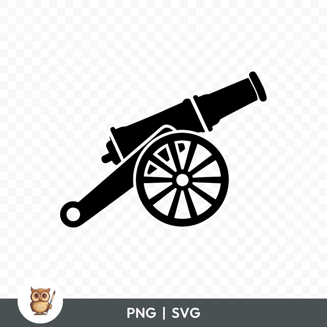 Cannon SVG Bundle, Cannon Clipart, 15 Cannon Cut Files for Cricut, PNG ...