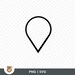 Location Pin SVG Bundle, Location Pin Clipart, 15 Location Marker Cut ...