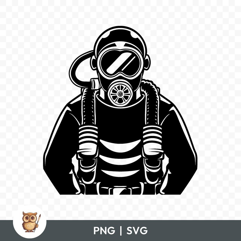 Diver SVG Bundle, Diver Clipart, 15 Diver Cut Files for Cricut, PNG and ...