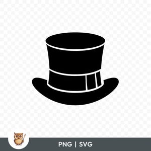 Top Hat SVG Bundle, Top Hat Clipart, 15 Top Hat Cut Files for Cricut ...