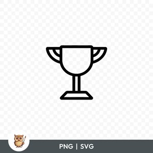 Trophy SVG Bundle, Simple Trophy Clipart, 15 Trophy Cut Files for ...