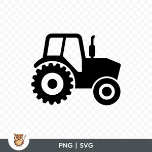 Tractor SVG Bundle, Tractor Icon Clipart, 15 Tractor Cut Files for ...