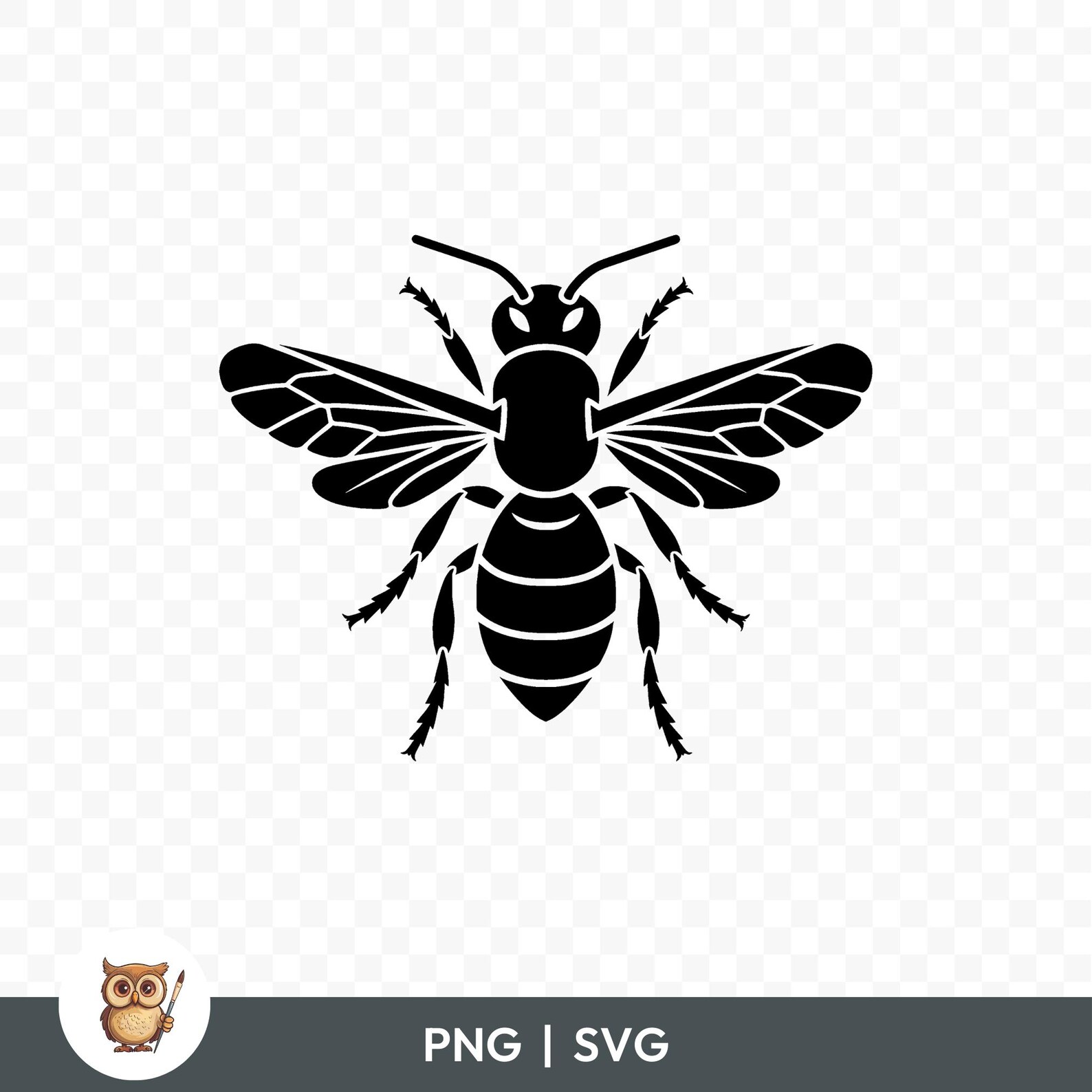 Wasp SVG Bundle, Wasp Clipart, 15 Wasp Cut Files for Cricut, PNG and ...