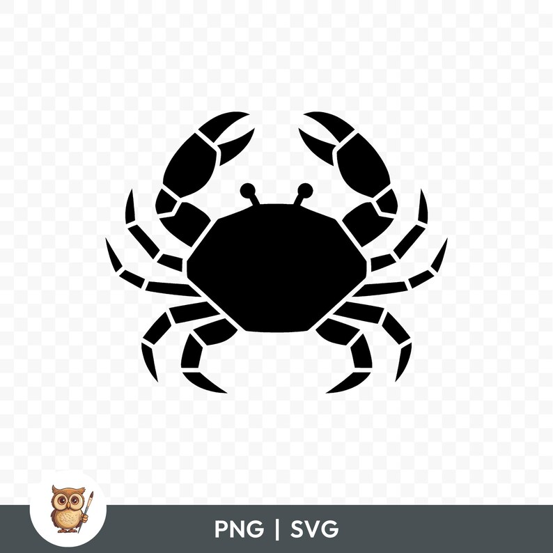 Crab Silhouette SVG Bundle, Crab Silhouette Clipart, 15 Crab Cut Files ...