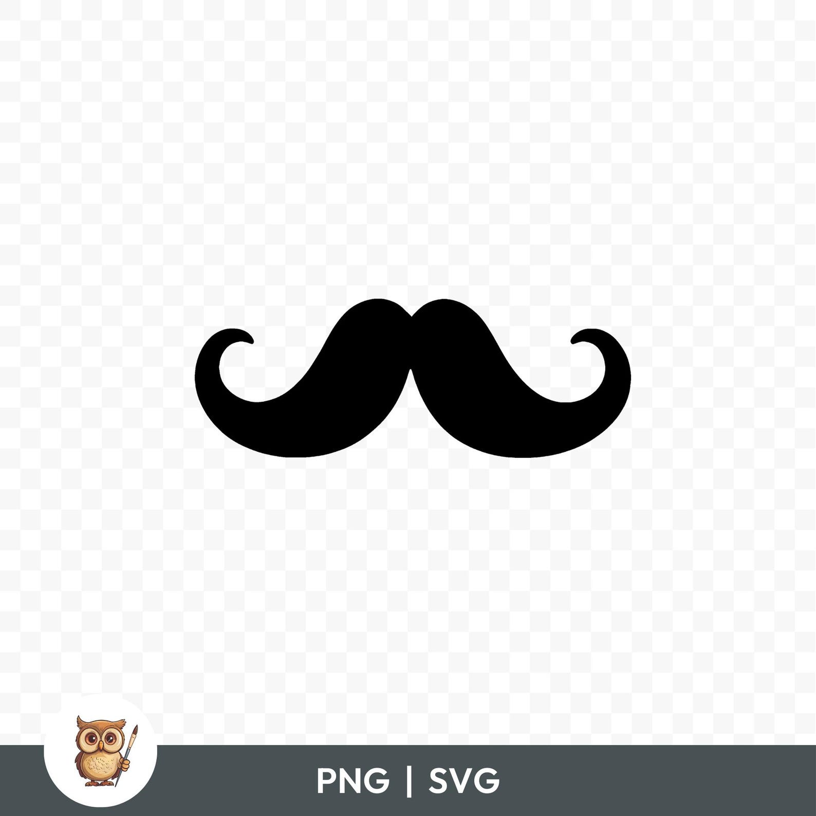 Moustache SVG Bundle, Moustache Clipart, 15 Moustache Cut Files for ...