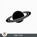 Planet Silhouette SVG Bundle, Planet Clipart, 15 Planet Cut Files for ...