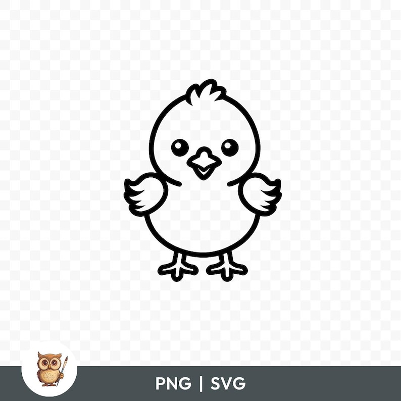 Cute Chick SVG Bundle, Baby Chick Clipart, 15 Chick Cut Files for ...