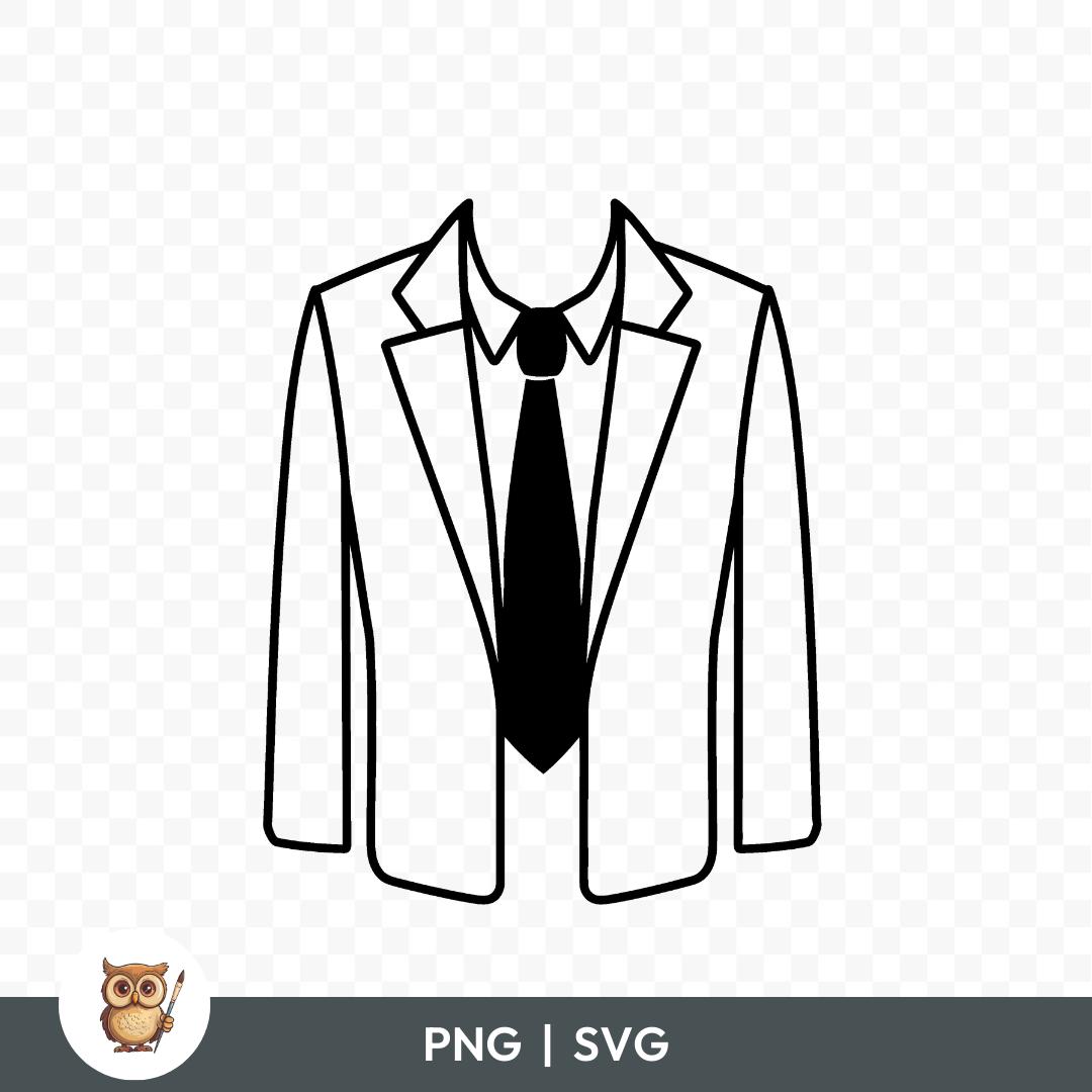 Suit and Tie SVG Bundle, Suit and Tie Clipart, 15 Suit and Tie Cut ...