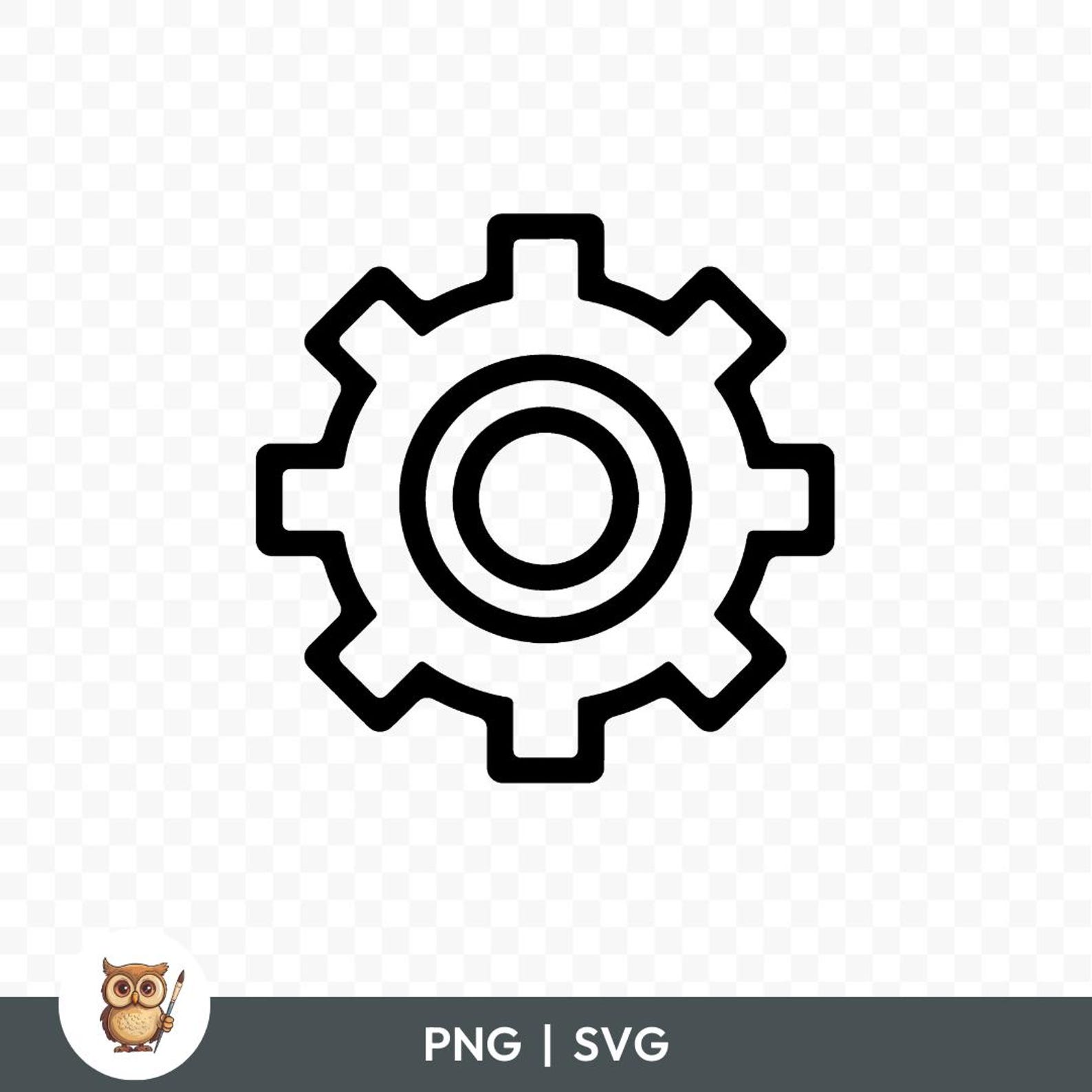Cog and Gear SVG Bundle, Cogs and Gears Clipart, 15 Cog and Gear Cut ...