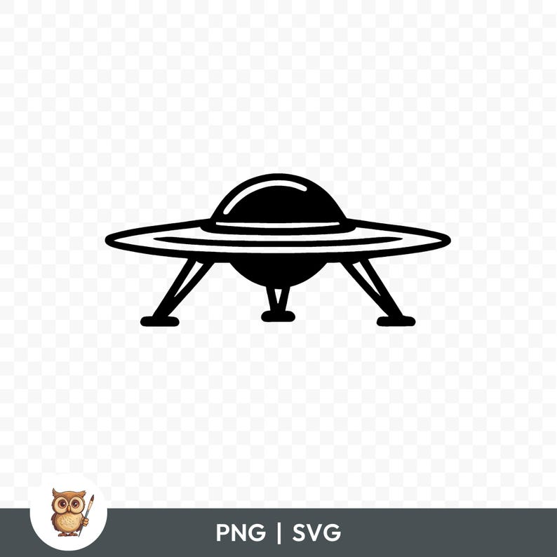 UFO SVG Bundle, Alien Clipart, 15 Alien Ship Cut Files for Cricut, PNG ...