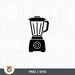 Blender SVG Bundle, Blender Silhouette Clipart, 15 Food Blender Cut ...