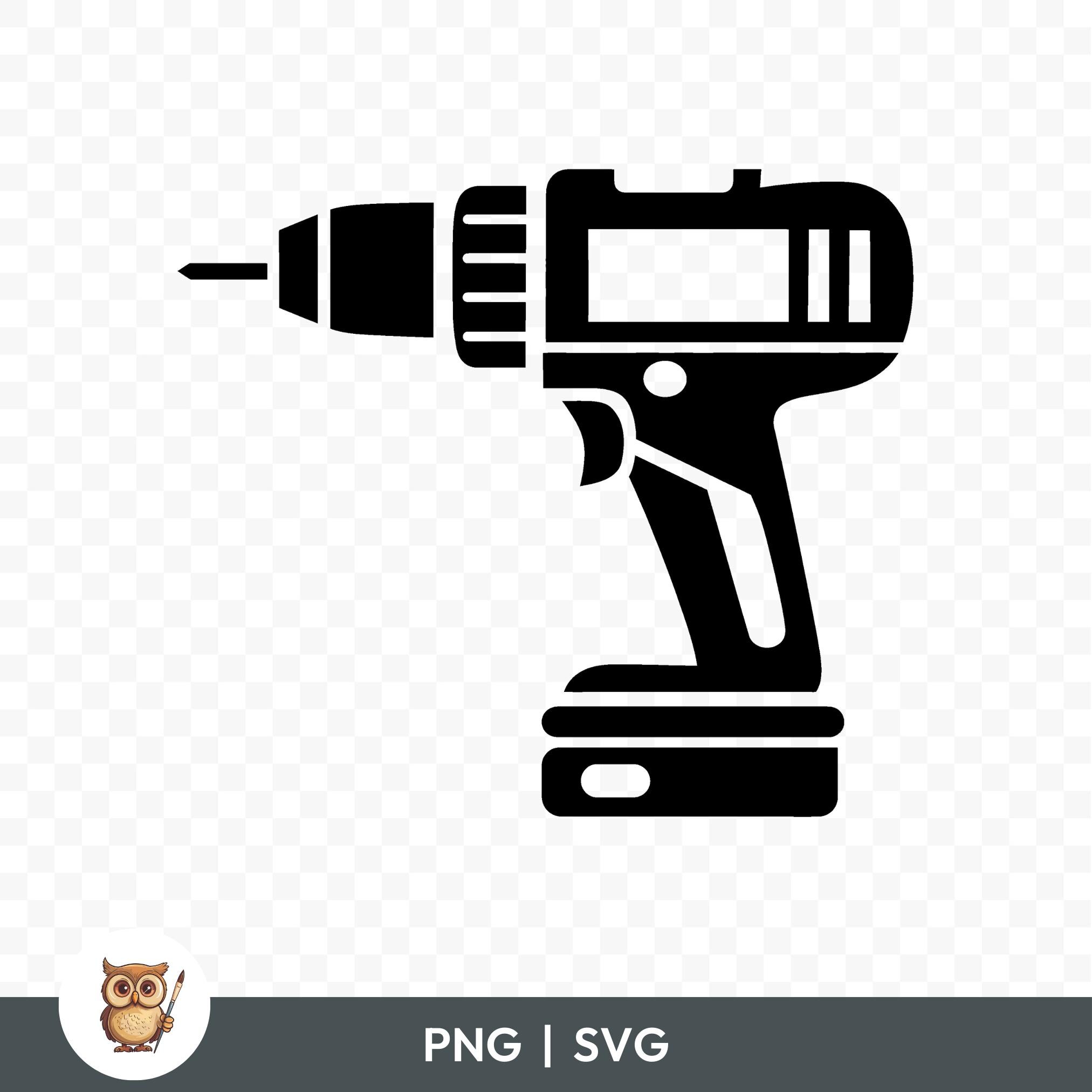 Power Drill SVG Bundle, Drill Clipart, 15 Power Drill Cut Files for ...