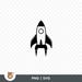 Rocket SVG Bundle, Rocket Clipart, 15 Rocket Cut Files for Cricut, PNG ...