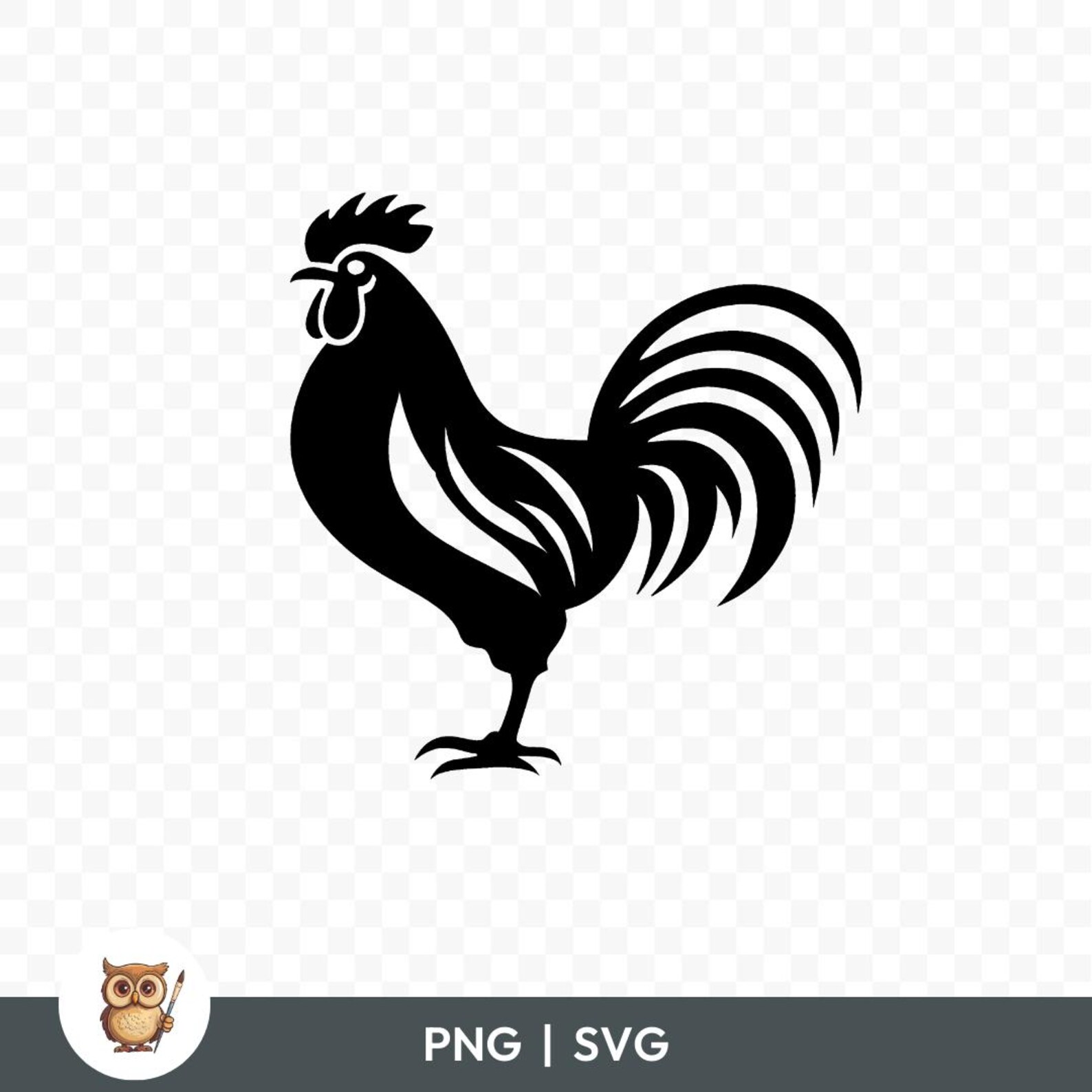 Rooster SVG Bundle, Rooster Clipart, 15 Rooster Cut Files for Cricut ...