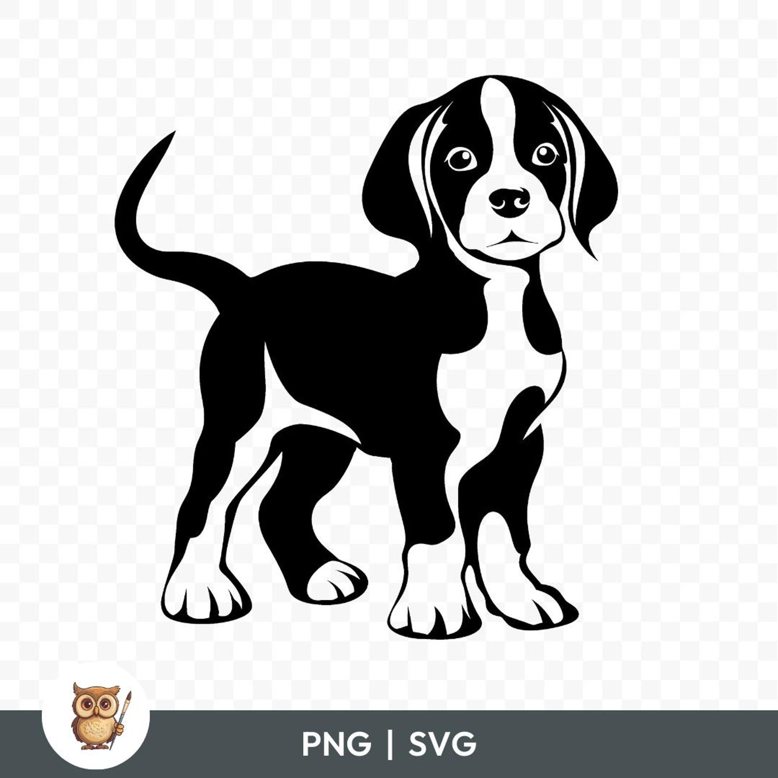 Cute Beagle SVG Bundle, Beagles Clipart, 15 Beagle Cut Files for Cricut ...