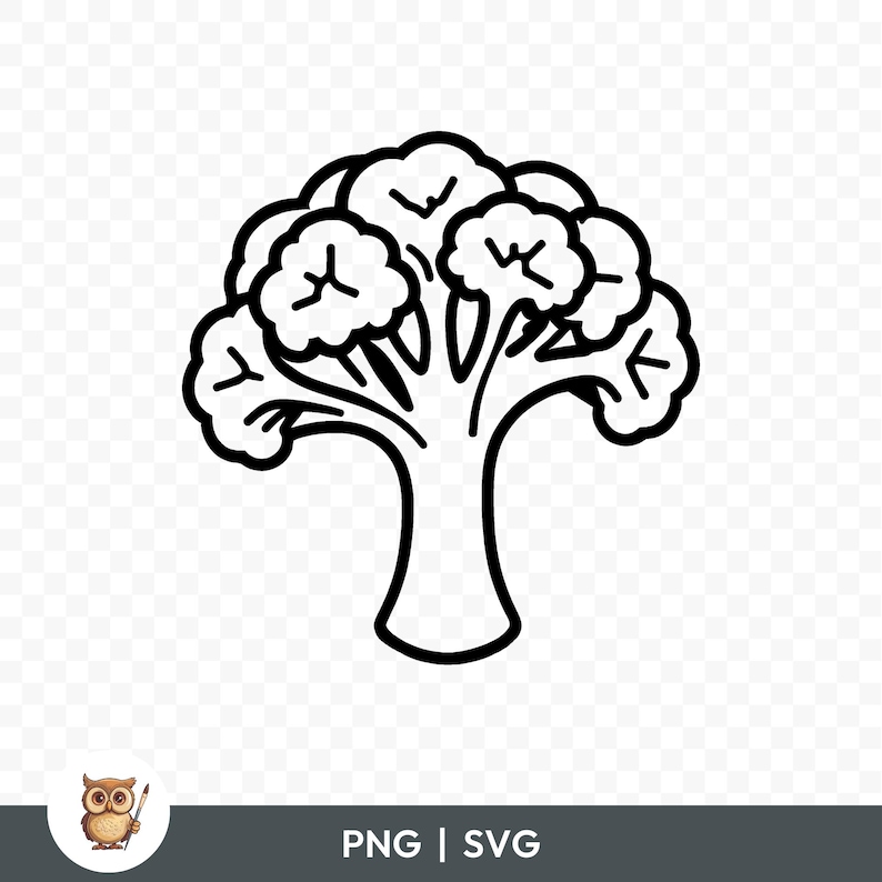 Broccoli SVG Bundle, Broccoli Clipart, 15 Broccoli Cut Files for Cricut ...