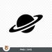 Planet Silhouette SVG Bundle, Planet Clipart, 15 Planet Cut Files for ...
