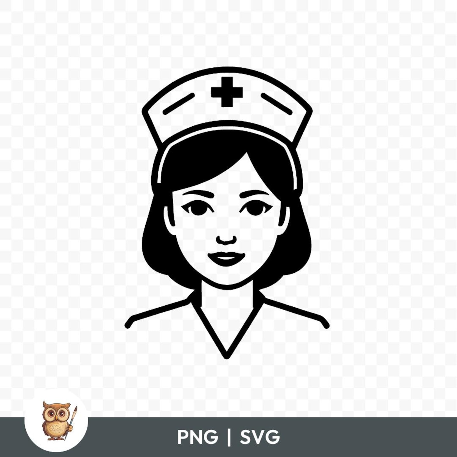 Female Nurse SVG Bundle, Nurse Clipart, 15 Nurse Cut Files for Cricut ...