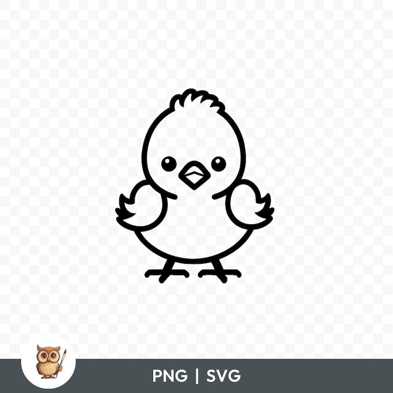 Cute Chick SVG Bundle, Baby Chick Clipart, 15 Chick Cut Files for ...