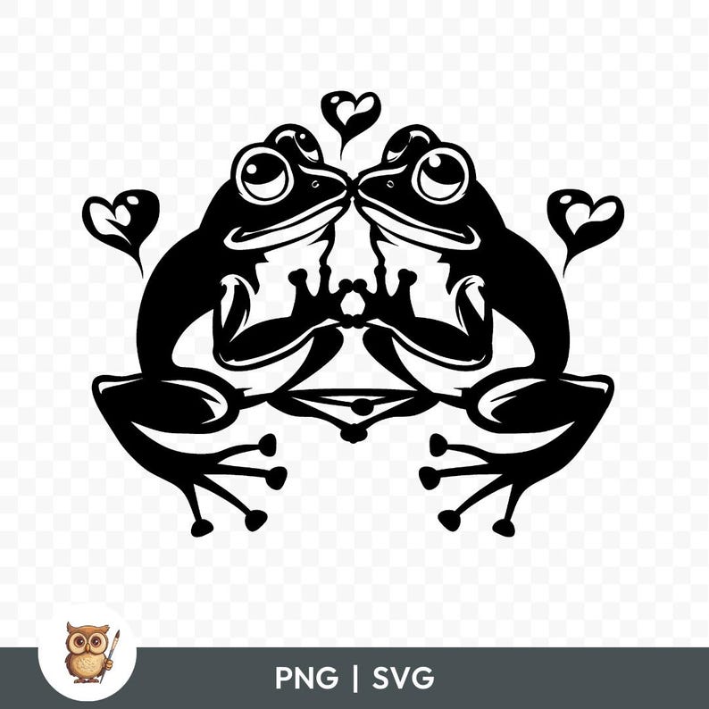 Frog Couple SVG Bundle, Frog Couple Clipart, 15 Frog Couple Files for ...
