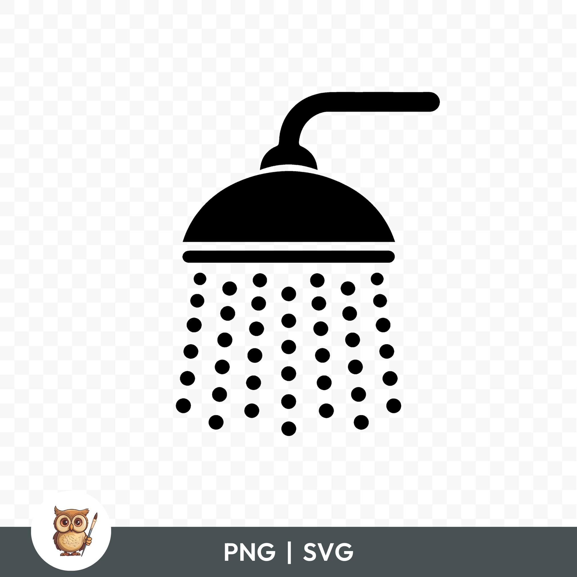 Duschkopf SVG Bundle, Dusche Clipart, 15 Duschkopf Schnittdateien für ...